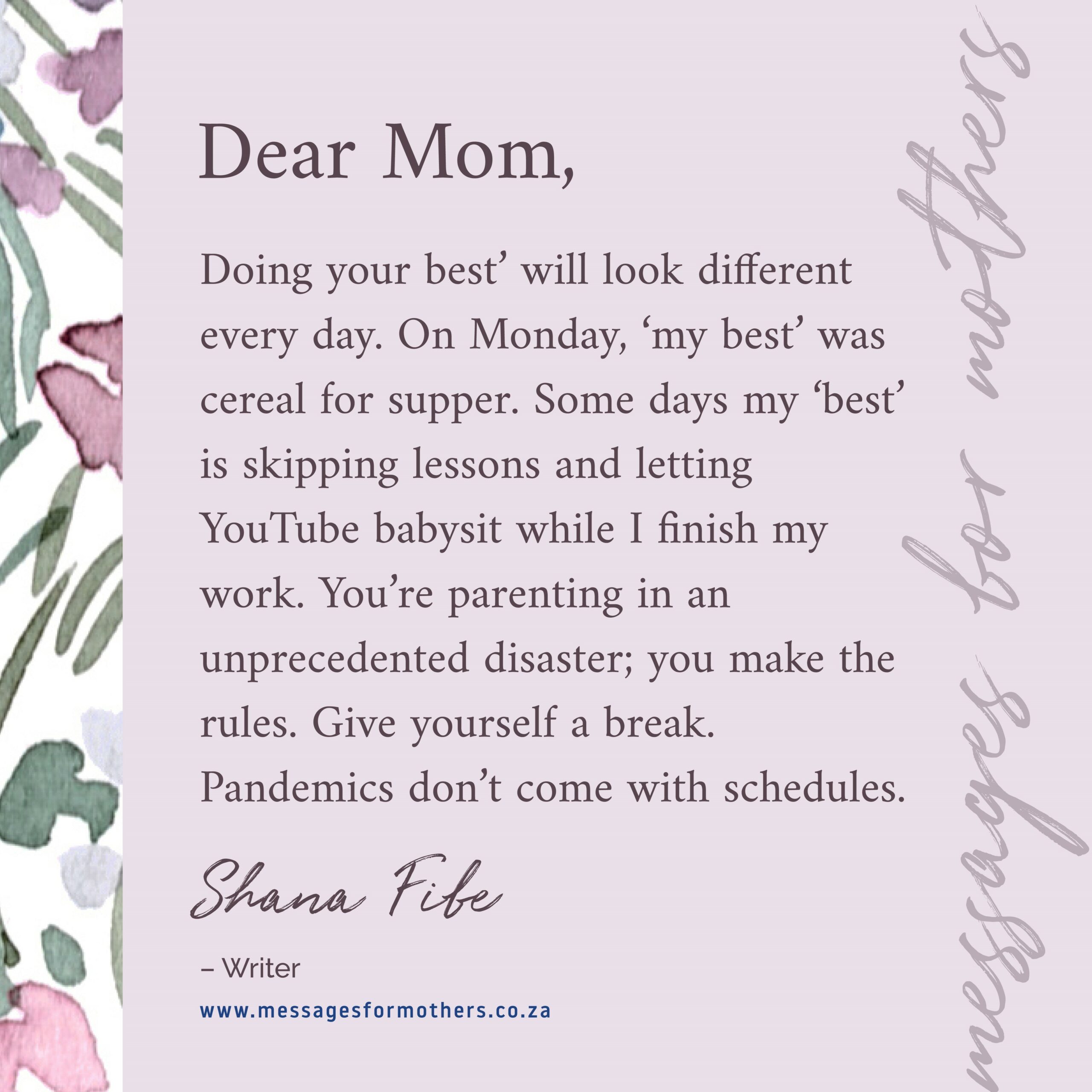 A Love Note from Shana Fife - Embrace